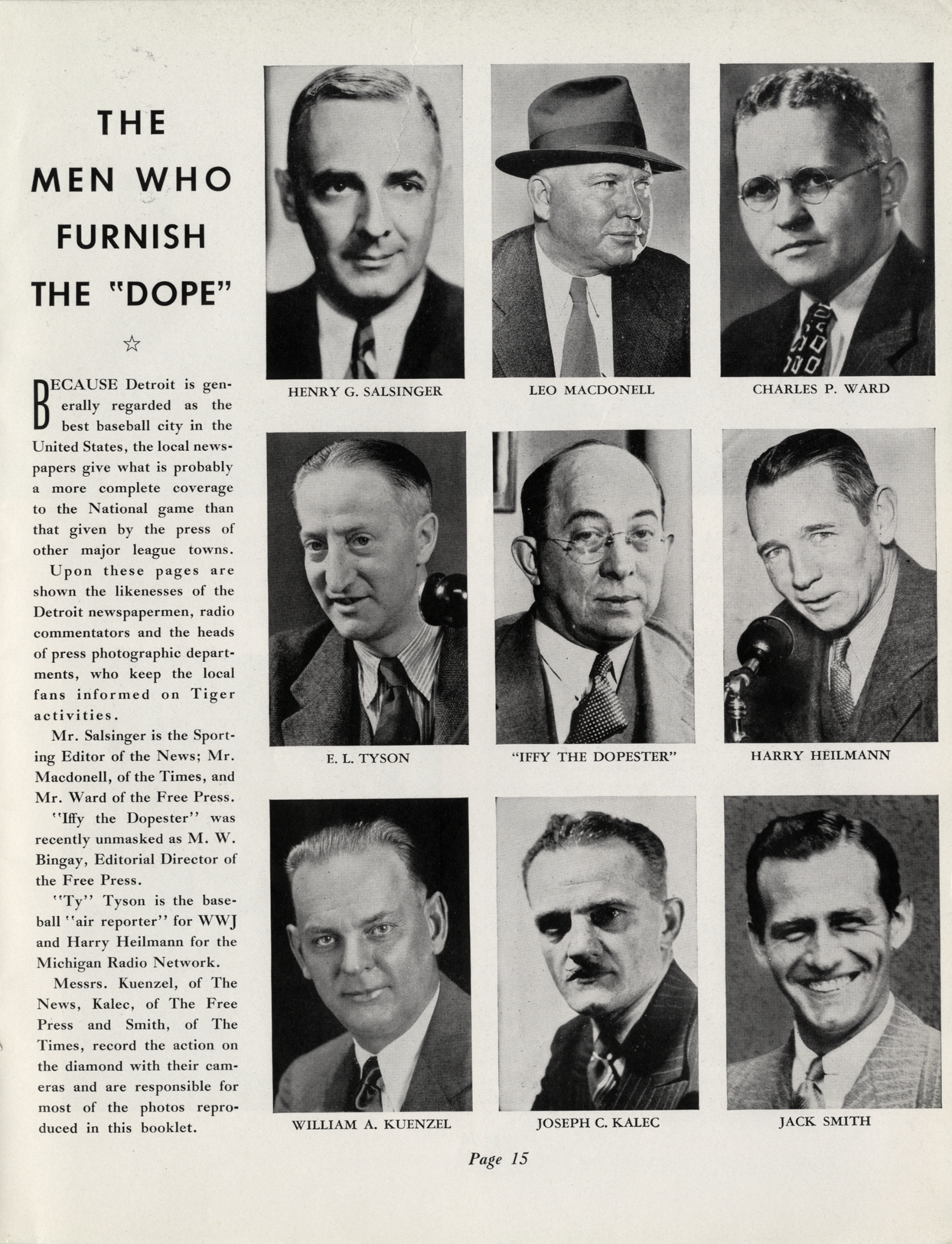 Detroit in baseball, baseball centennial souvenir, 1839-1939 | DPL DAMS