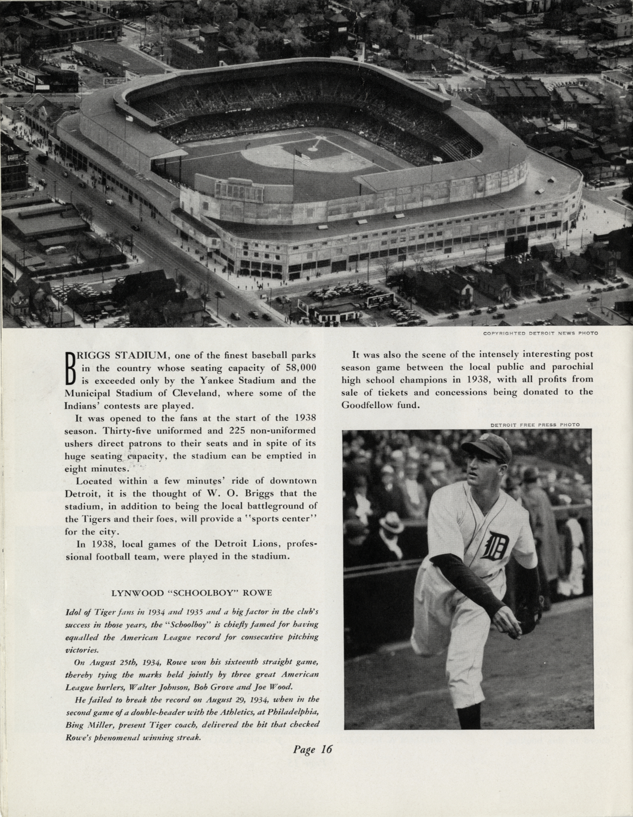 Detroit in baseball, baseball centennial souvenir, 1839-1939 | DPL DAMS