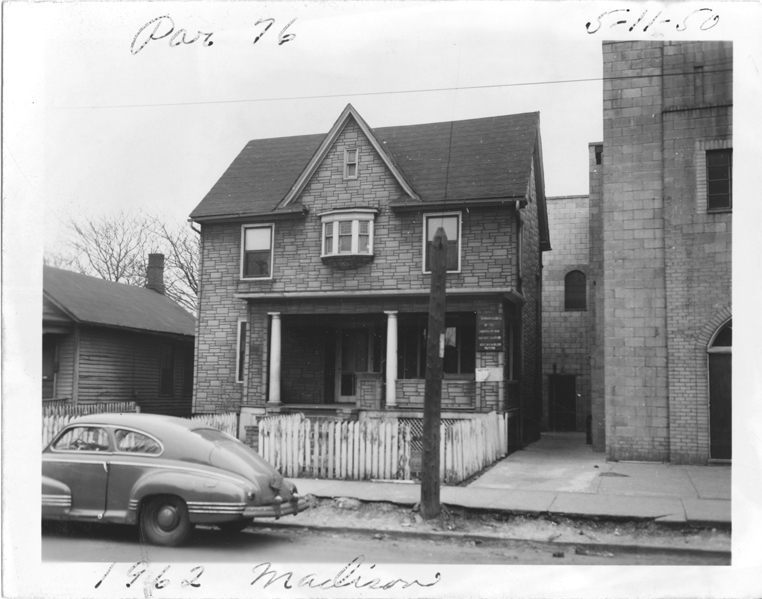 House at 1962 Madison | DPL DAMS