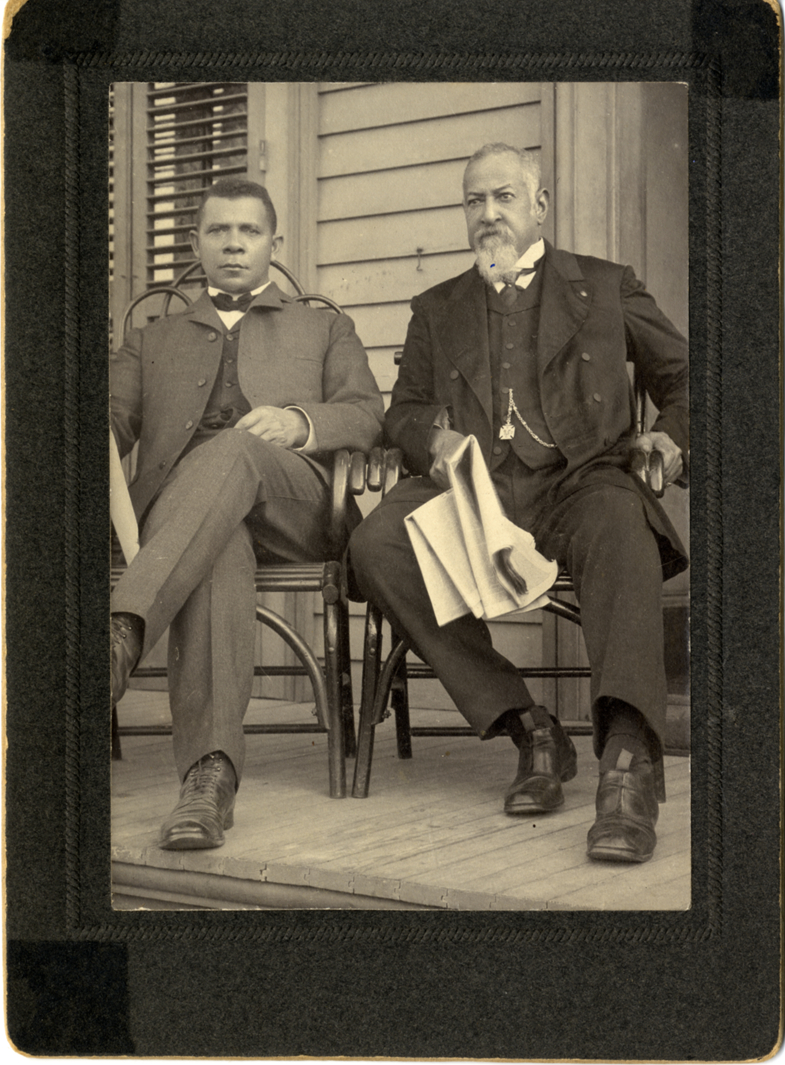 Booker T. Washington and Colonel James Lewis | DPL DAMS