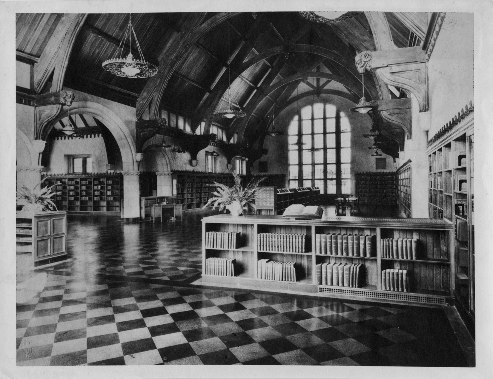 Interior, Parkman Branch Library | DPL DAMS