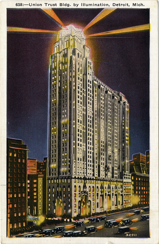 Union Guardian Trust Building at night | DPL DAMS