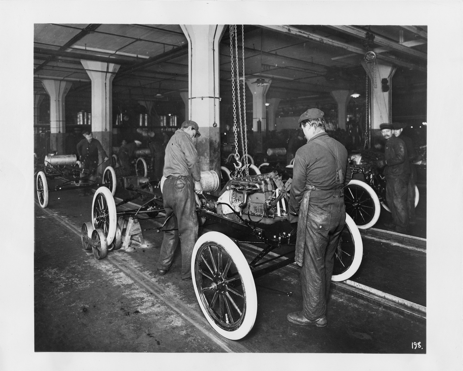 Ford Motor Company Model T assembly line | DPL DAMS