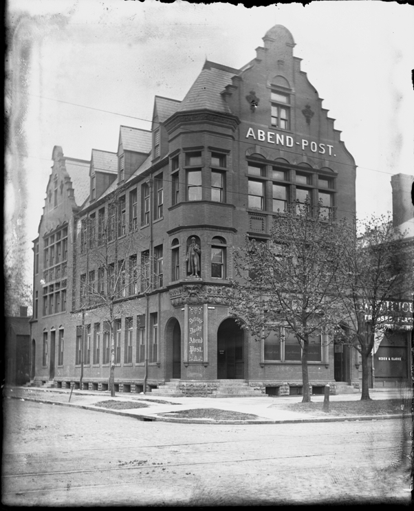 Detroit Daily Abend Post building | DPL DAMS