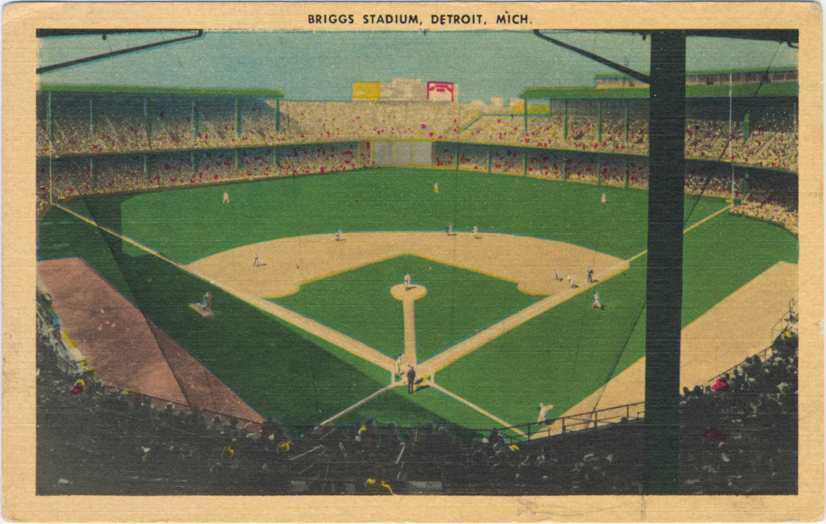 Baseball game at Briggs Stadium | DPL DAMS
