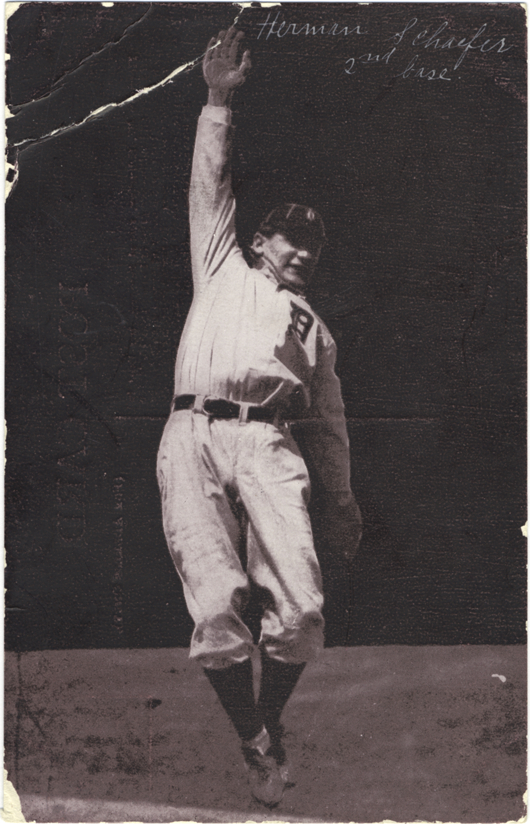 Herman Schaefer reaching for catch | DPL DAMS