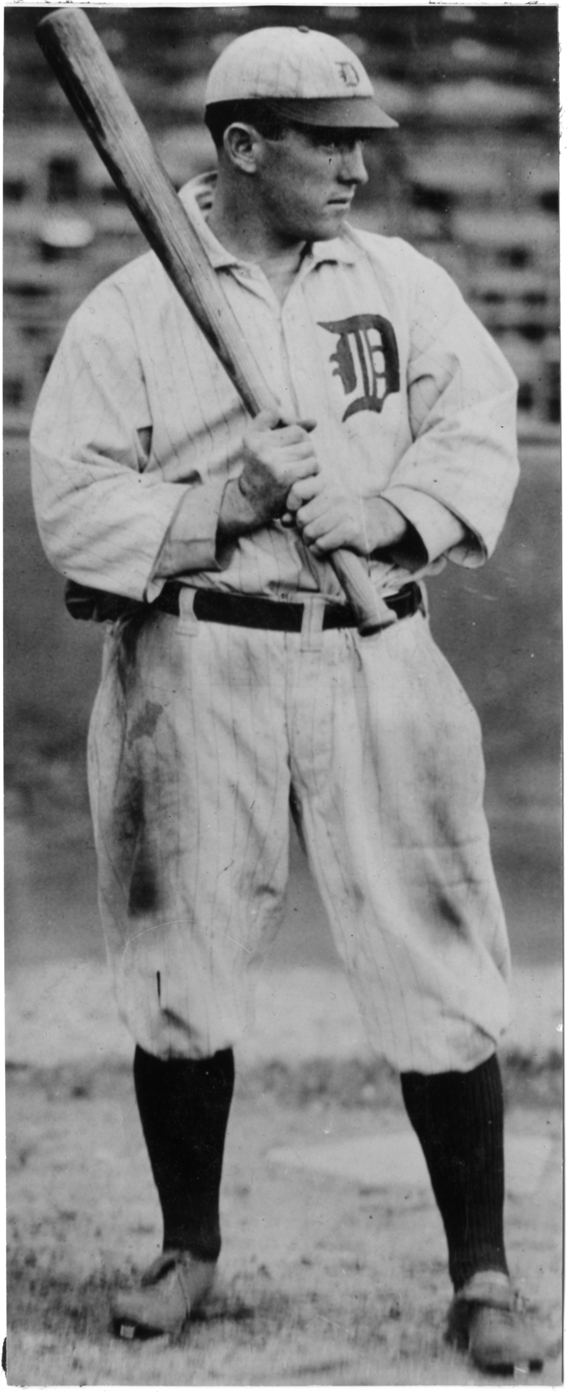 Donie Bush at bat | DPL DAMS