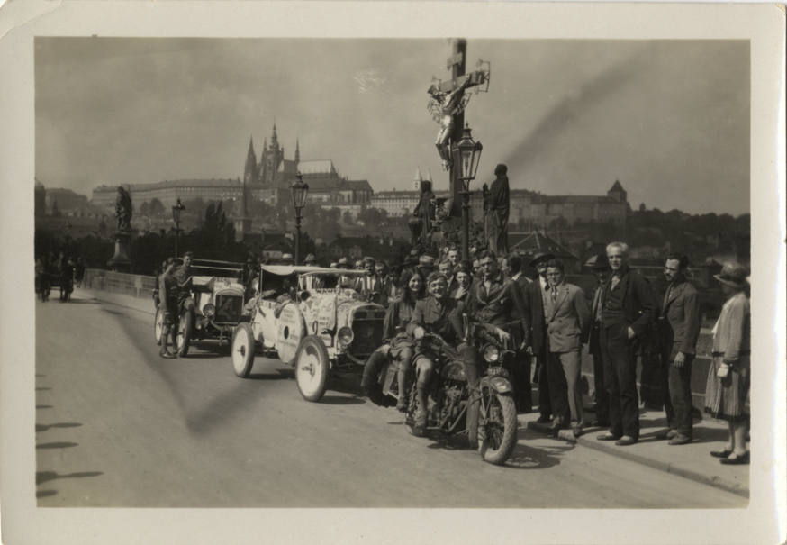 Wanderwell expedition in Prague, Czechoslovakia | DPL DAMS