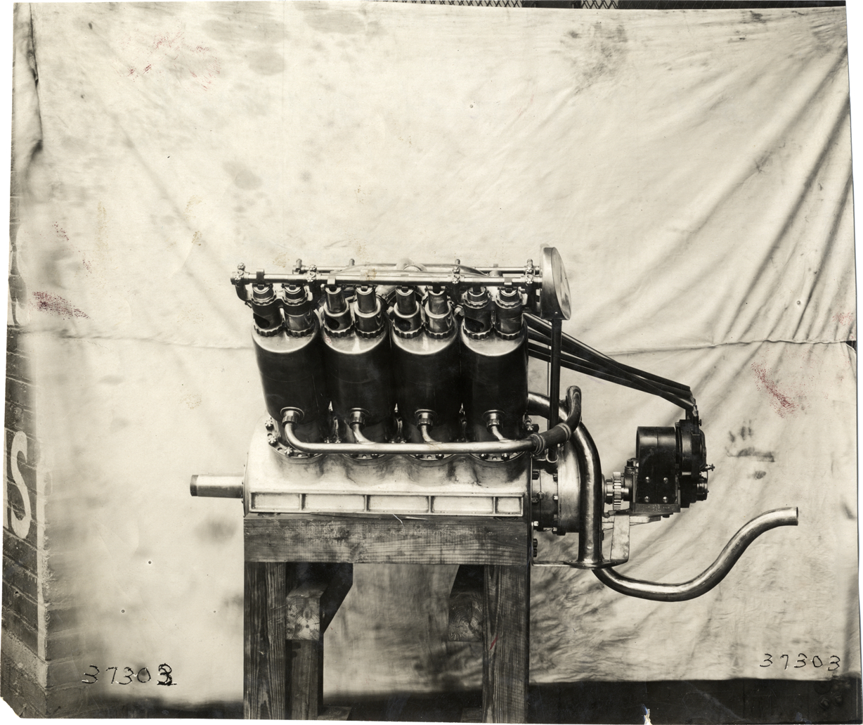 1910 Christie V8 aircraft engine | DPL DAMS