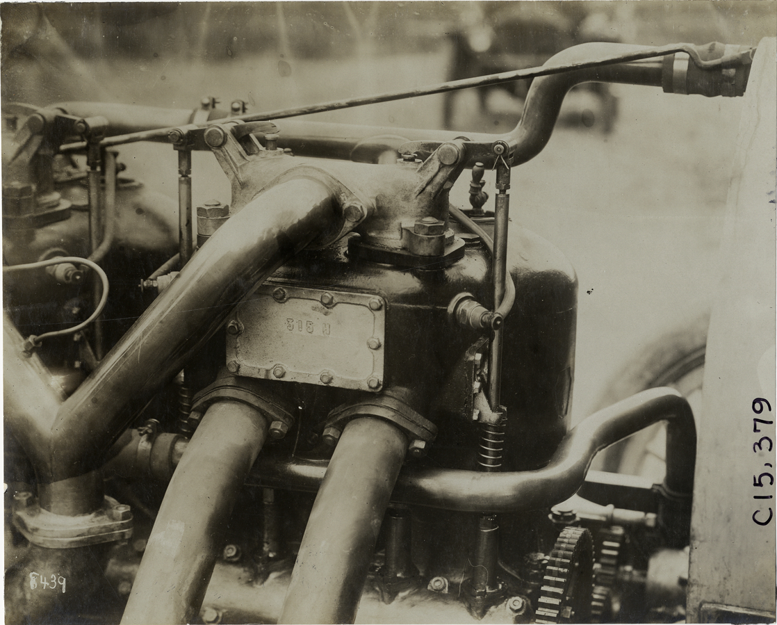 Racecar engine, 1906 Vanderbilt Cup races | DPL DAMS