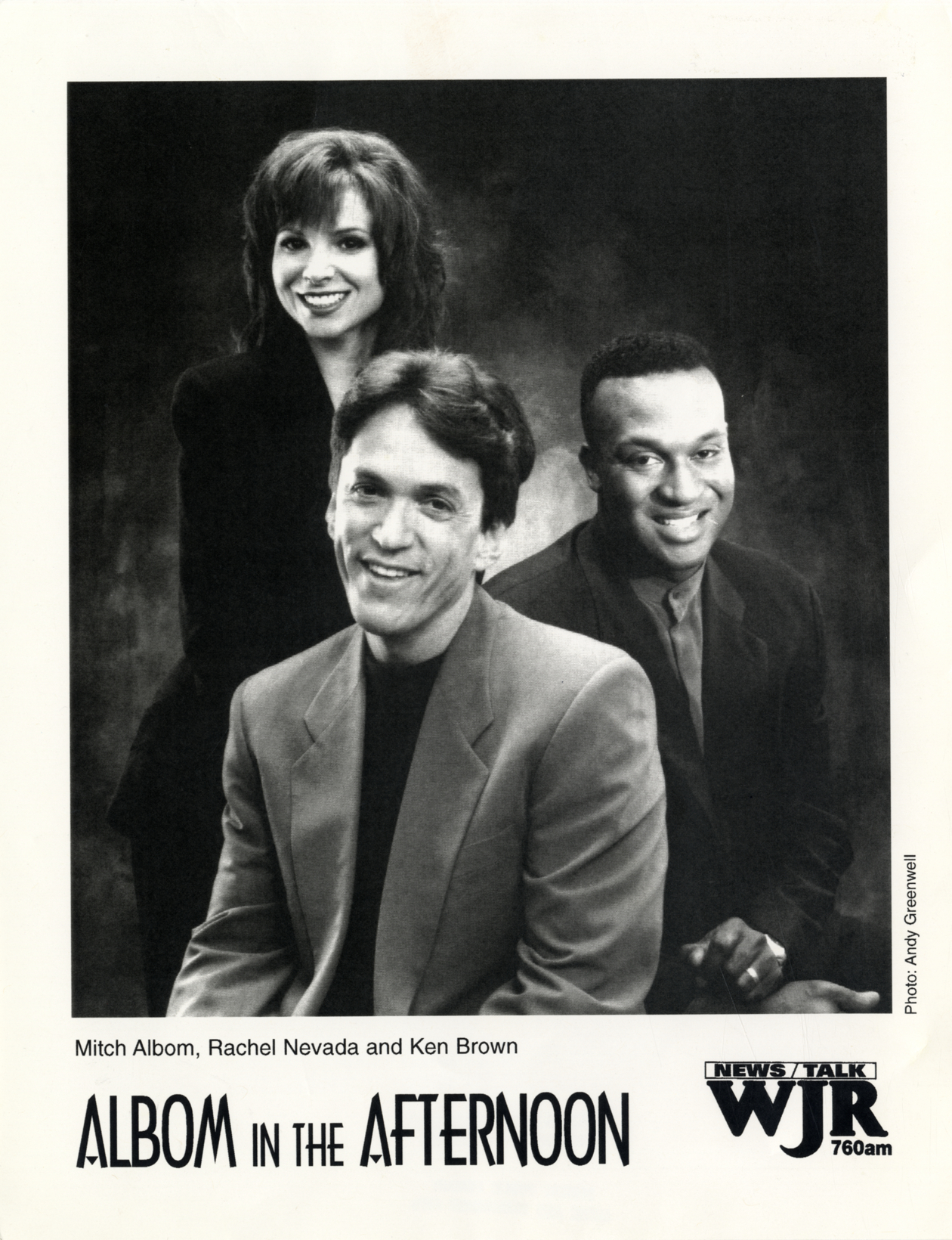 Ken Brown, Mitch Albom and Rachel Nevada | DPL DAMS