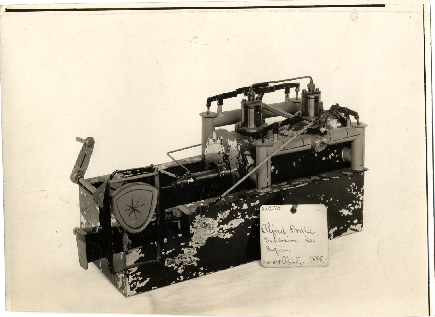 Alfred Drake's gasoline engine | DPL DAMS
