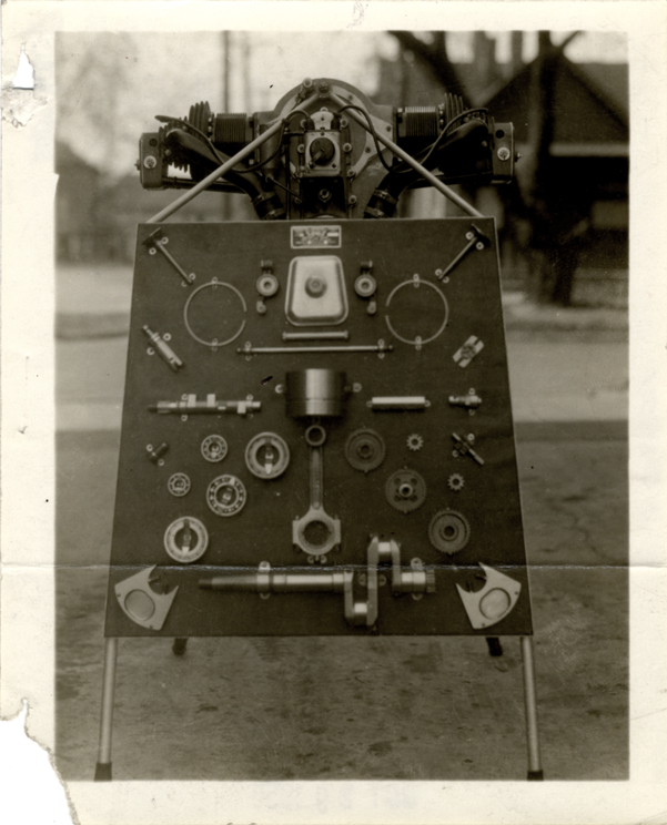 Grover Nelson aircraft engine | DPL DAMS