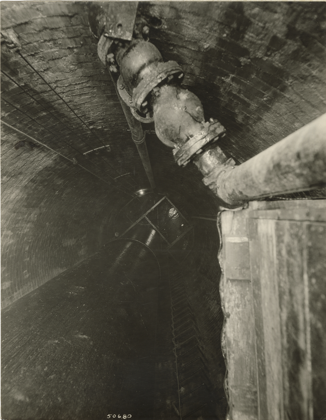 Pipe tunnel, Detroit water supply system | DPL DAMS
