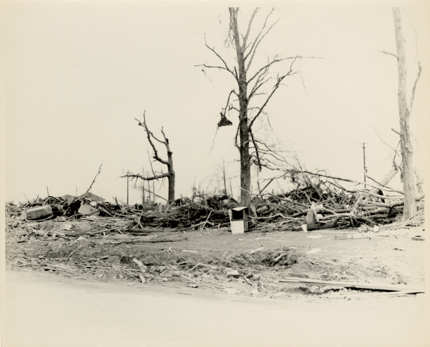 Debris from tornado, Beecher, Michigan | DPL DAMS