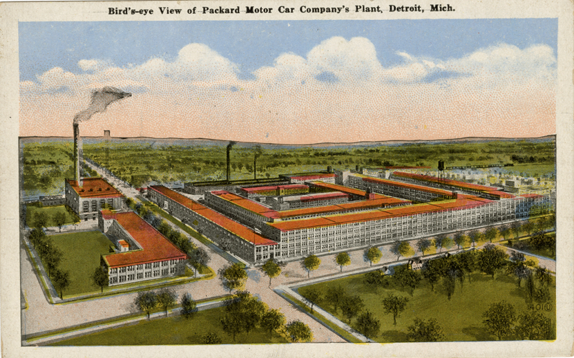 Packard Motor Car Company factory, Detroit, Michigan | DPL DAMS