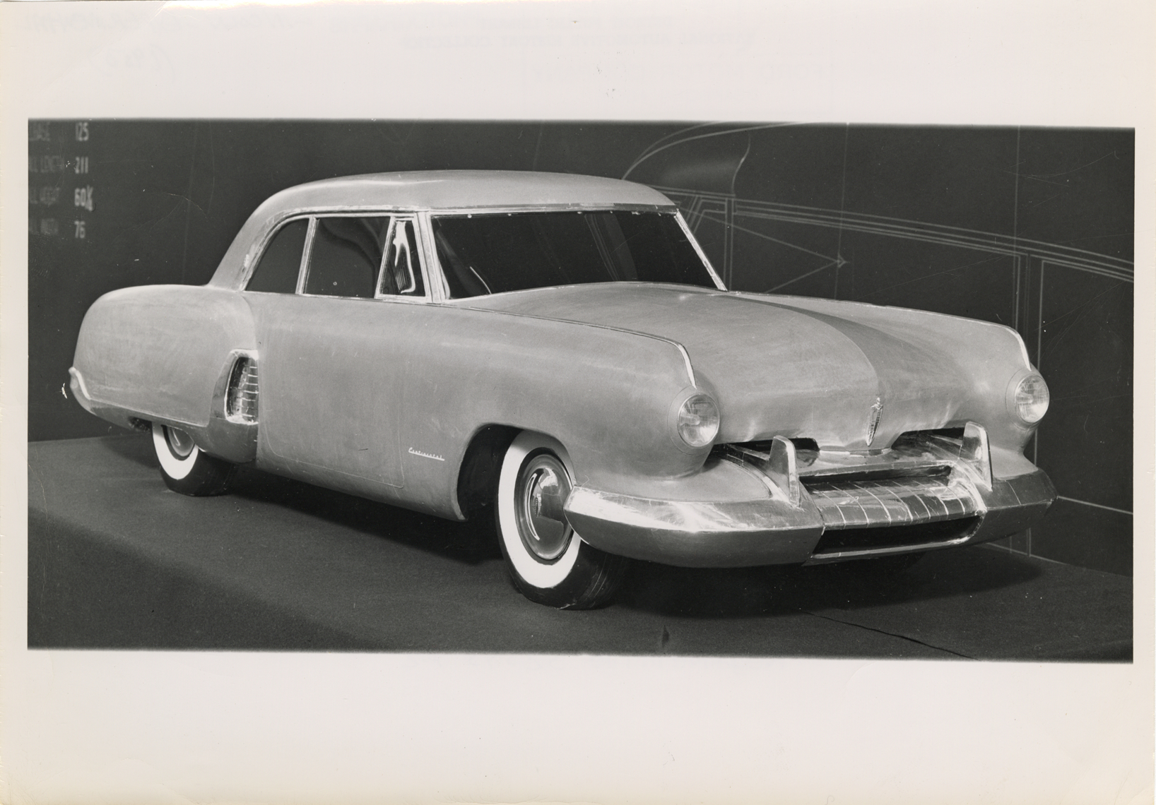 Model for 1950 Lincoln Continental experimental automobile | DPL DAMS