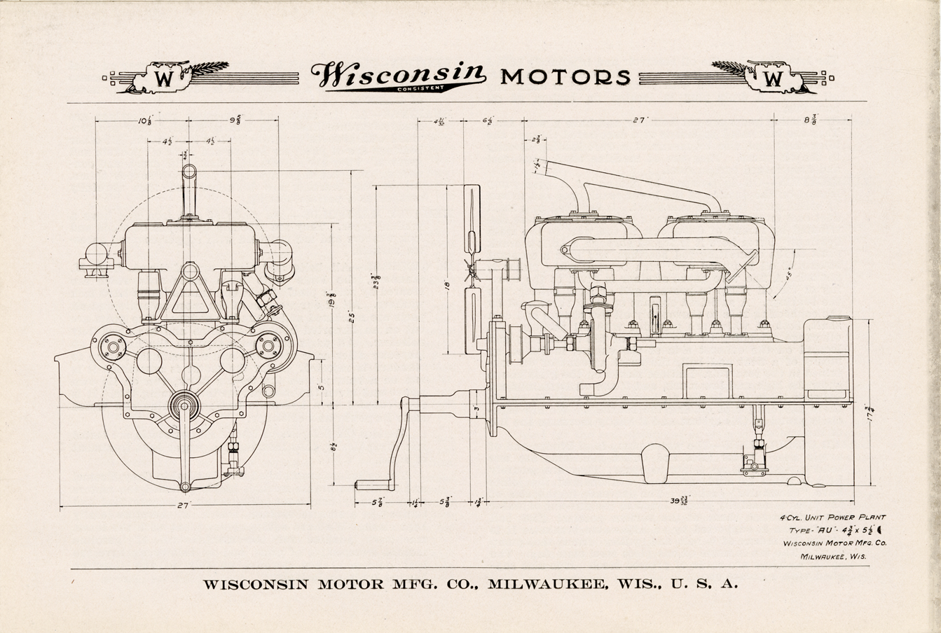 Wisconsin motors | DPL DAMS