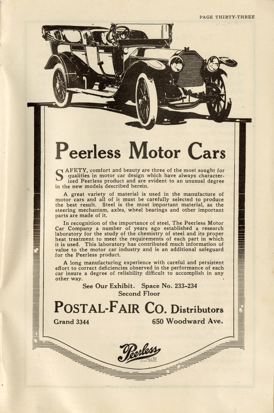 Official program, Detroit Automobile Dealers Association thirteenth ...