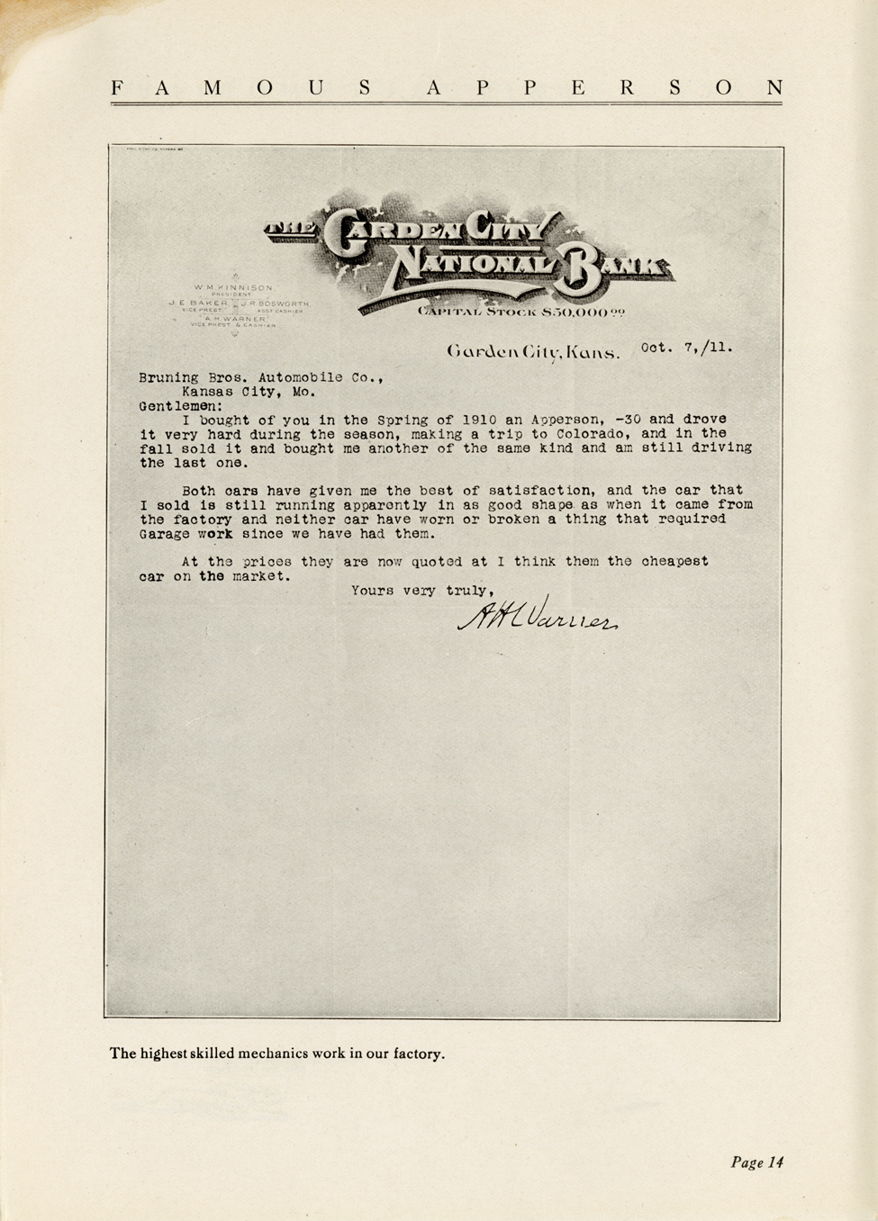 Famous Apperson "Jack Rabbit" automobiles | DPL DAMS