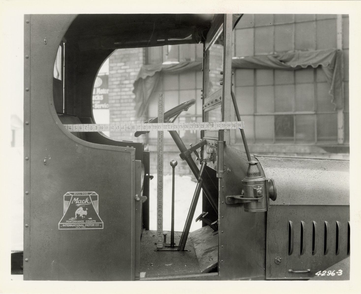 Cab of Mack truck | DPL DAMS