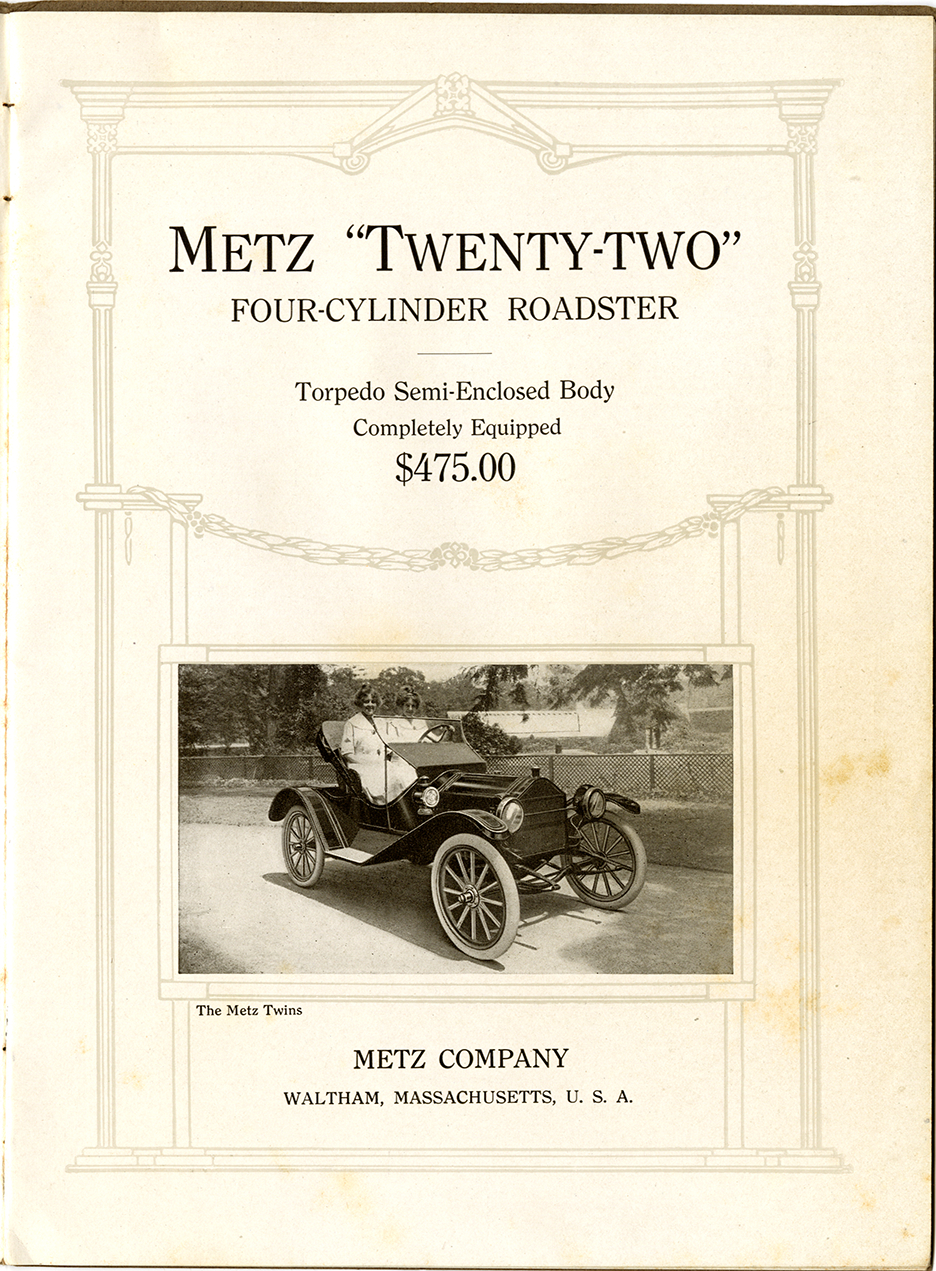 Metz "Twenty-two" four-cylinder roadster | DPL DAMS