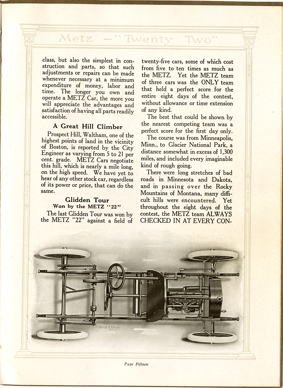 Metz "Twenty-two" four-cylinder roadster | DPL DAMS