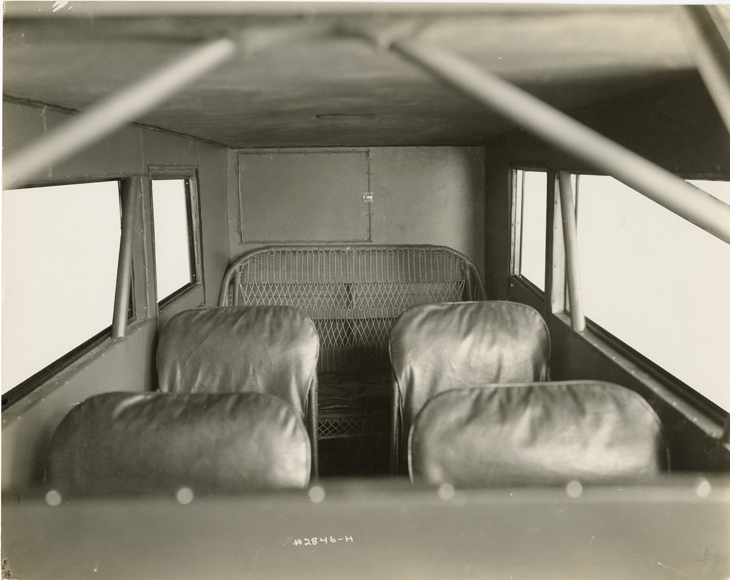 Stinson-Detroiter airplane cabin, Stinson Aircraft Corporation | DPL DAMS